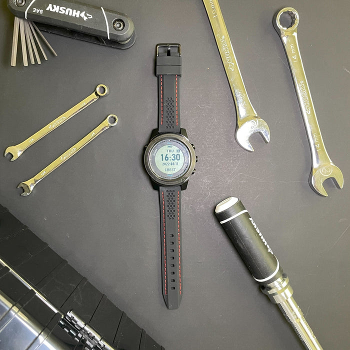 CREST CR-4 Wine After Dive Silicone Short Strap Set